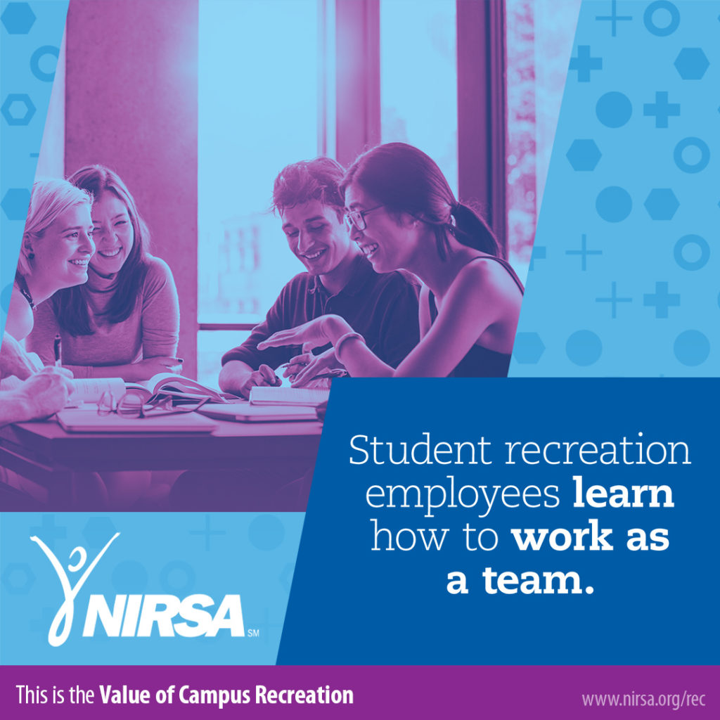 Value of Campus Recreation - UNC Campus Rec